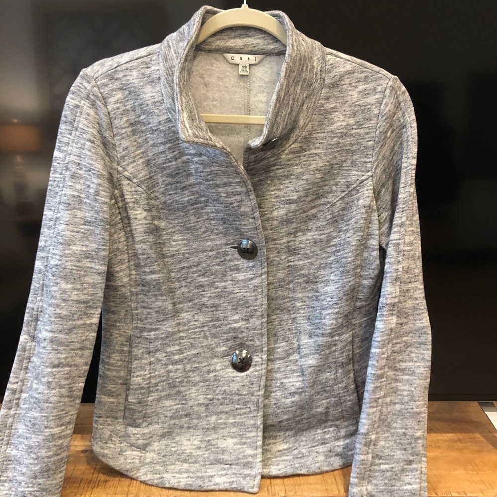 Cabi Grey Jacket - Gem